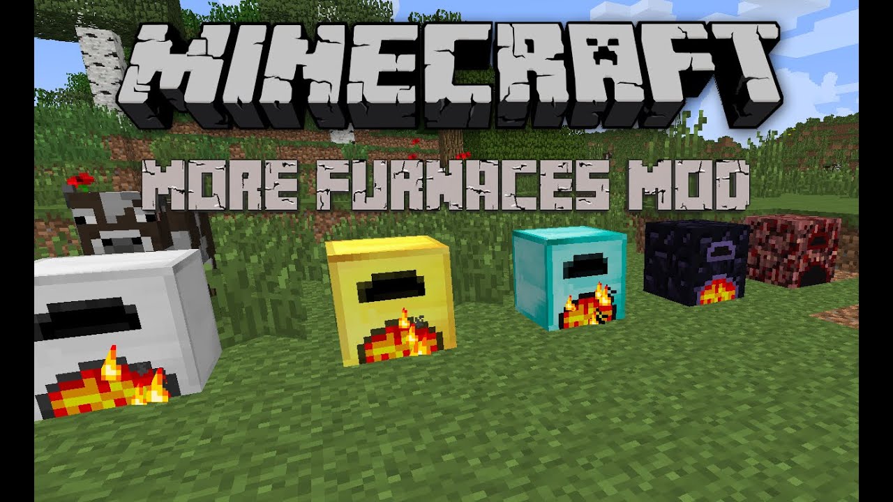 MORE FURNACES MOD 1.7.10 - Minecraft Modvorstellung - YouTube