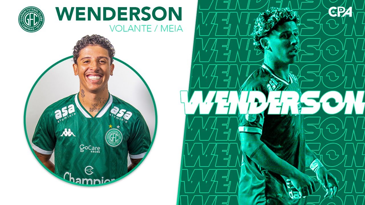 WENDERSON - VOLANTE/MEIA - GUARANI 2023 - YouTube