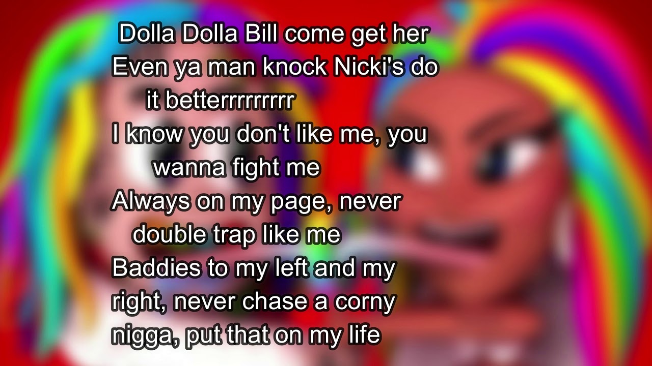Trollz 6ix9ine And Nicki Minaj Lyrics Youtube