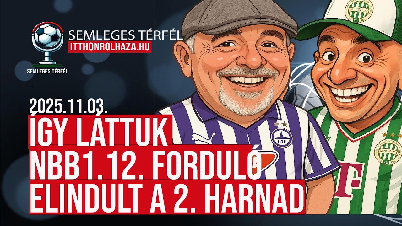 ÍGY LÁTTUK NBB1. 12. FORDULÓ | A 2. HARMAD ELINDULT - YouTube