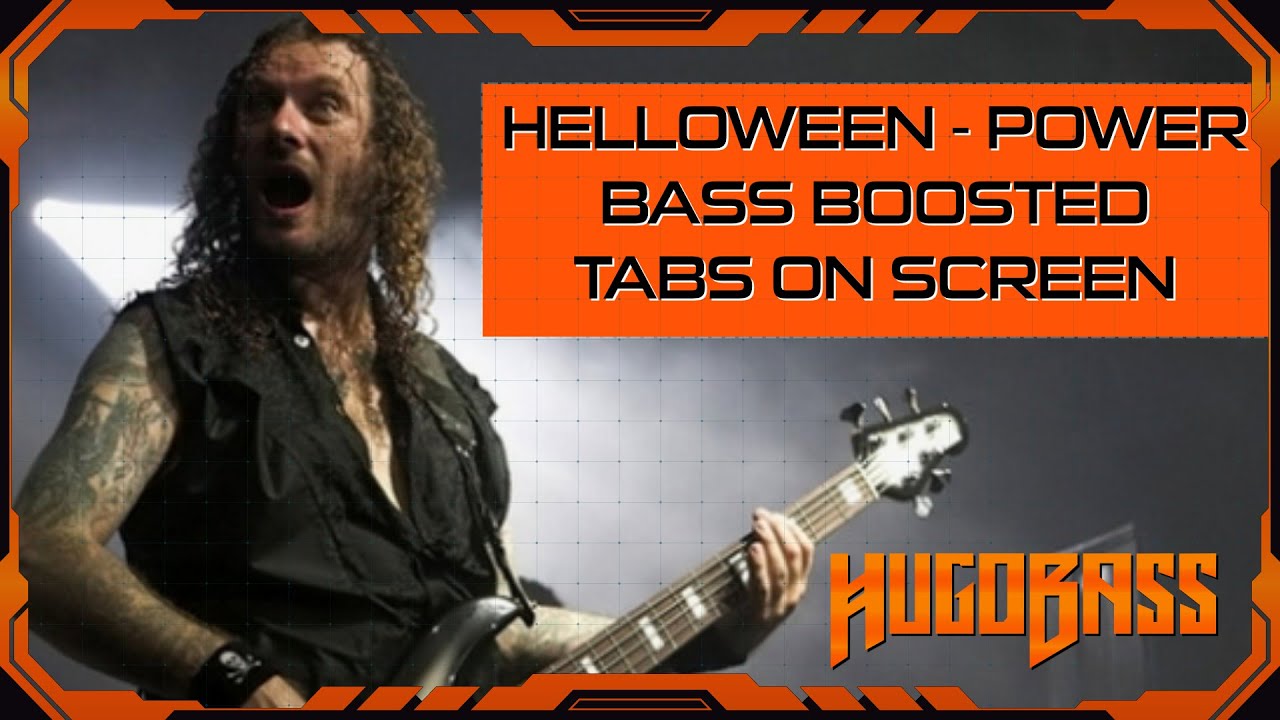 Helloween – Power | Bass Boosted w/tab | Playalong | Markus Grosskopf ...