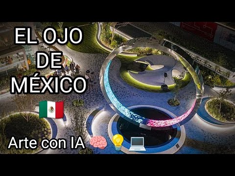 EL OJO DE MÉXICO en 8K, bella escultura de inteligencia artificial en ...
