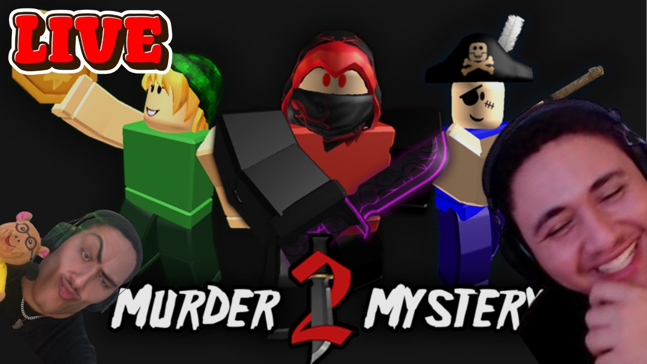 🔴 LIVE - PLAY MM2 WITH ME - MM2 Funny moments Roblox - YouTube