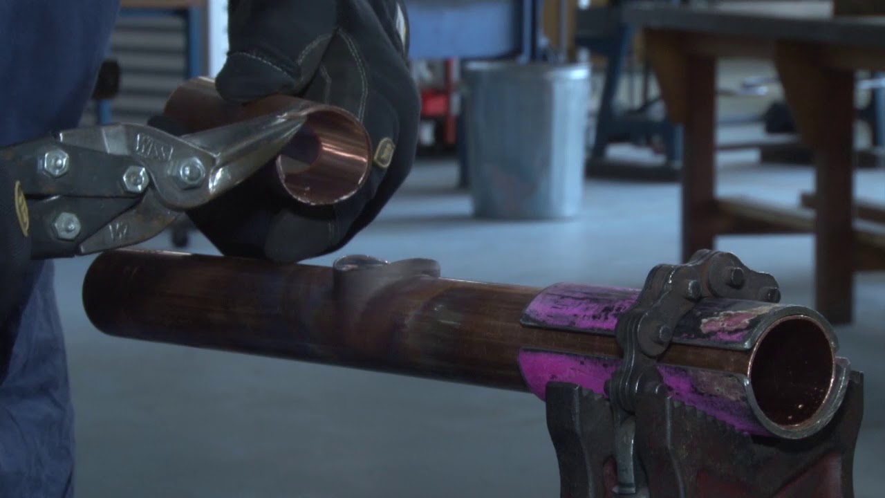 Copper branch fab using tool - YouTube