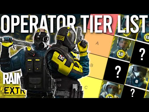 Best Operators Tier List Rankings in Rainbow Six Extraction - YouTube