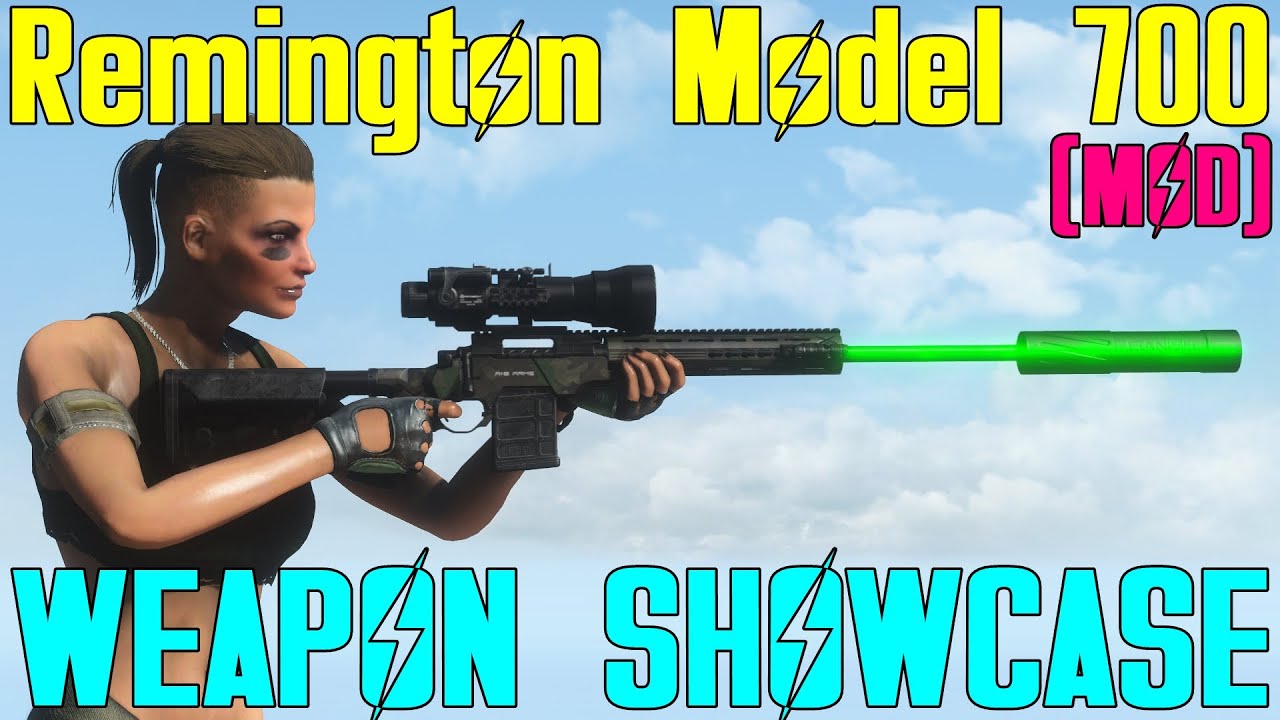 Fallout 4: Weapon Showcase: Remington Model 700 (Mod) - YouTube