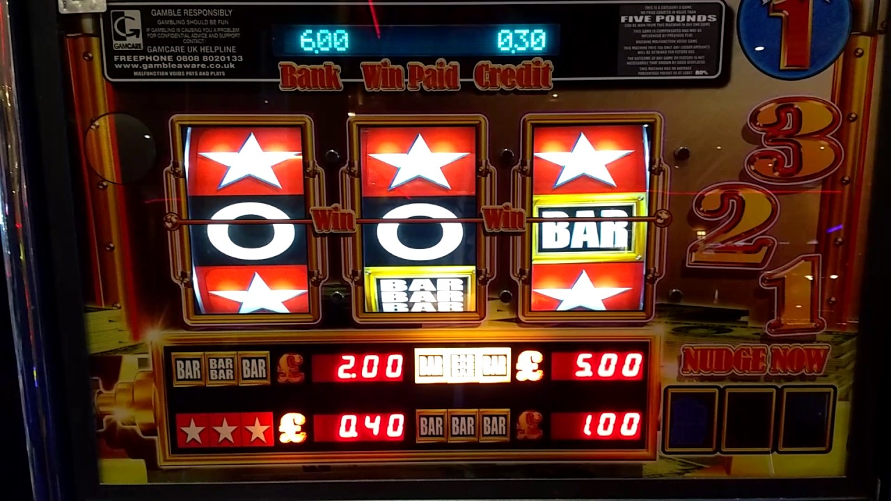 GOLD VAULT fruit machine. JP nudge hold.quick fix! - YouTube