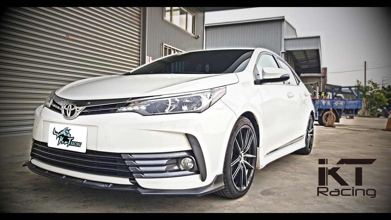 TOYOTA ALTIS ZRE142/AZE141 installed KT Racing Coilovers - YouTube