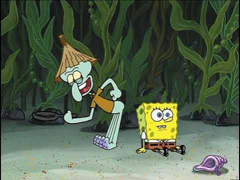 Squidward Twerking in SpongeBob's face - YouTube