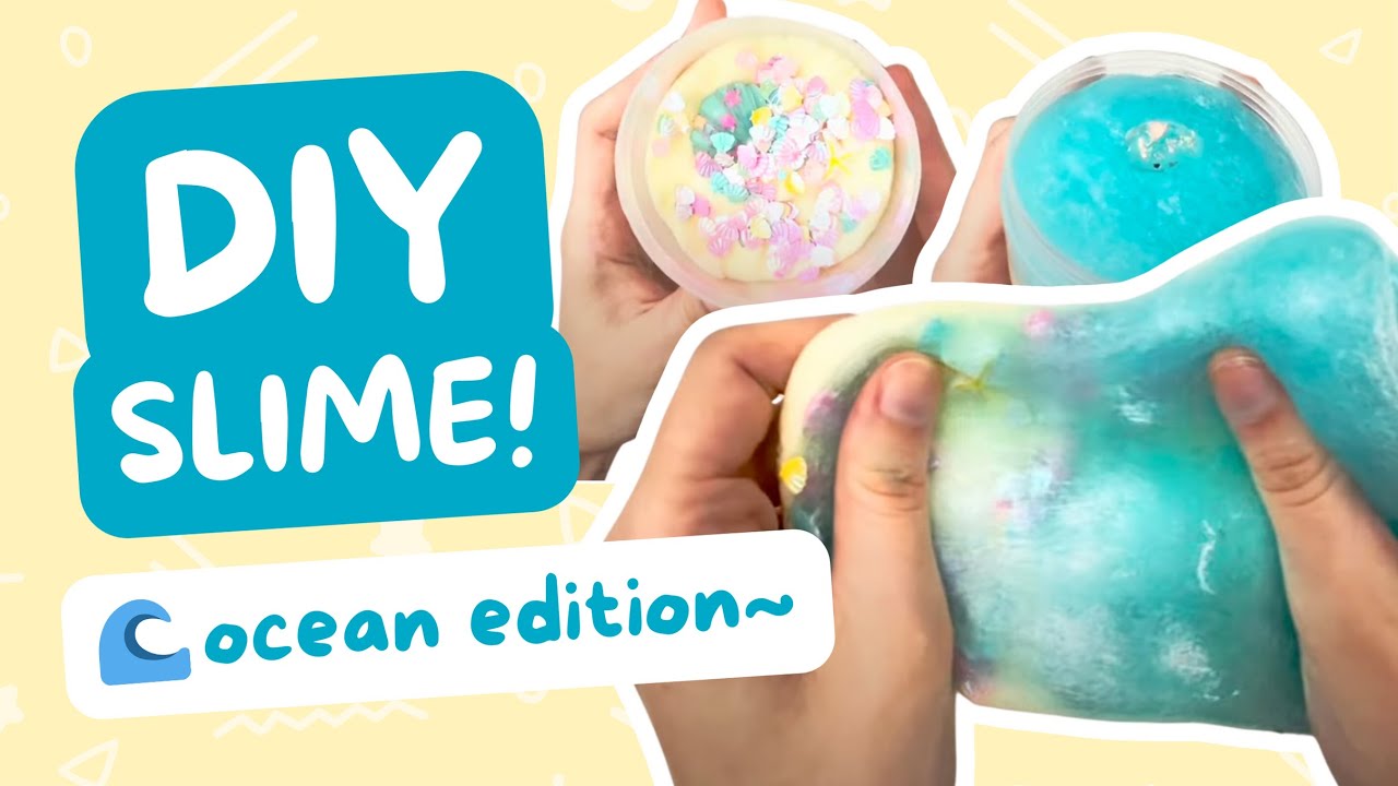 SLIME KIT TUTORIAL! 🐠 Ocean Bed DIY Slime Kit! - YouTube