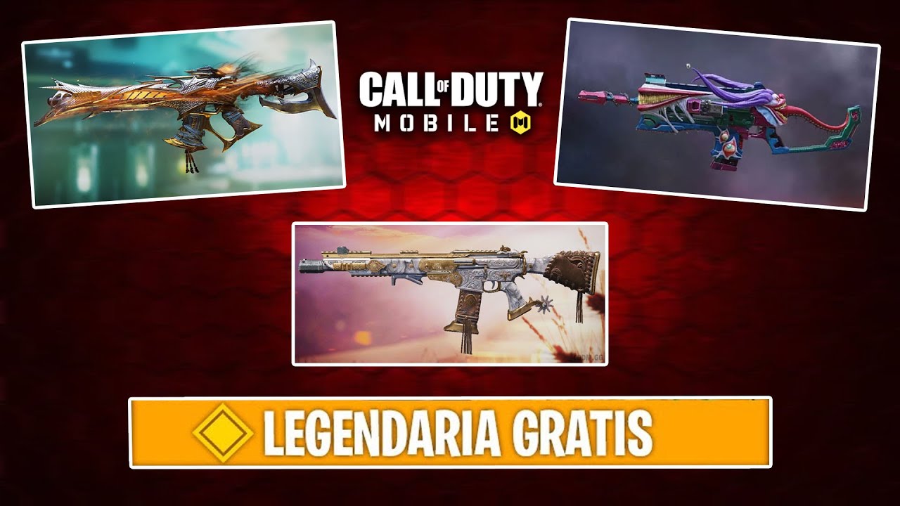 ¡Como conseguir LEGENDARIAS GRATIS en COD MOBILE! - YouTube