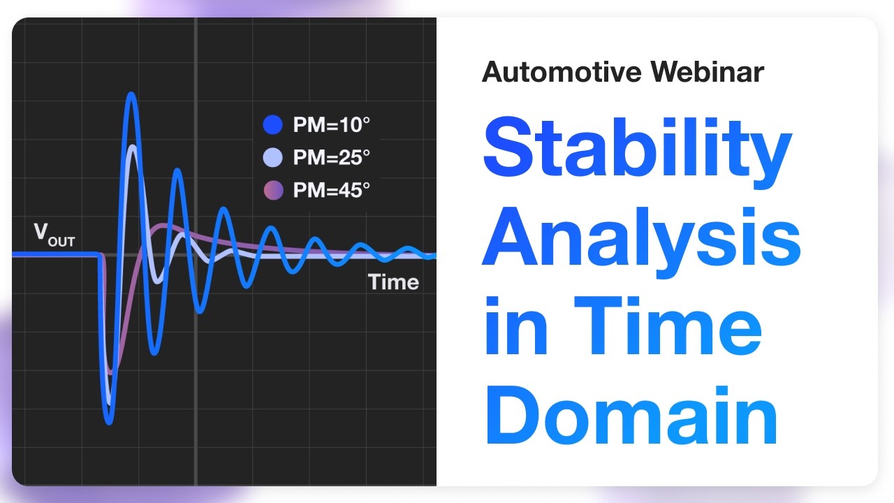 MPS Automotive Webinar: Stability Analysis in Time Domain - YouTube
