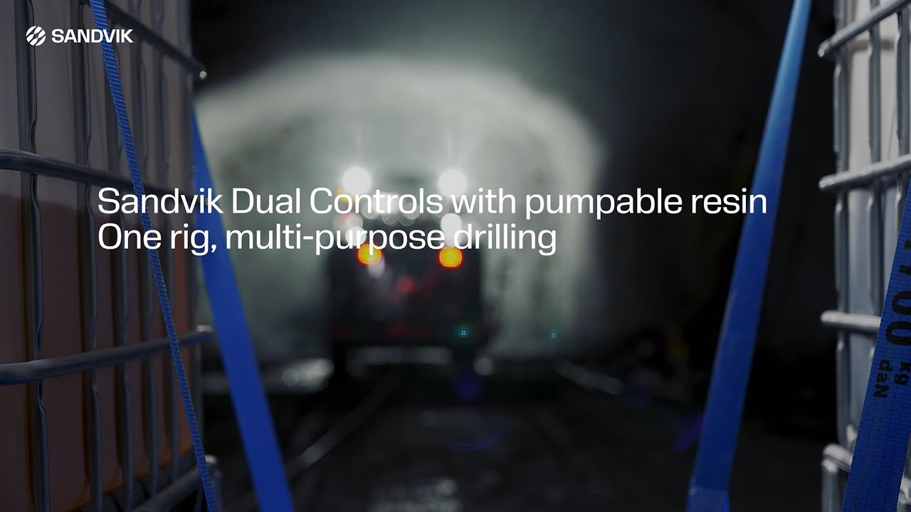 Sandvik Dual Controls with pumpable resin: one rig, multi-purpose ...