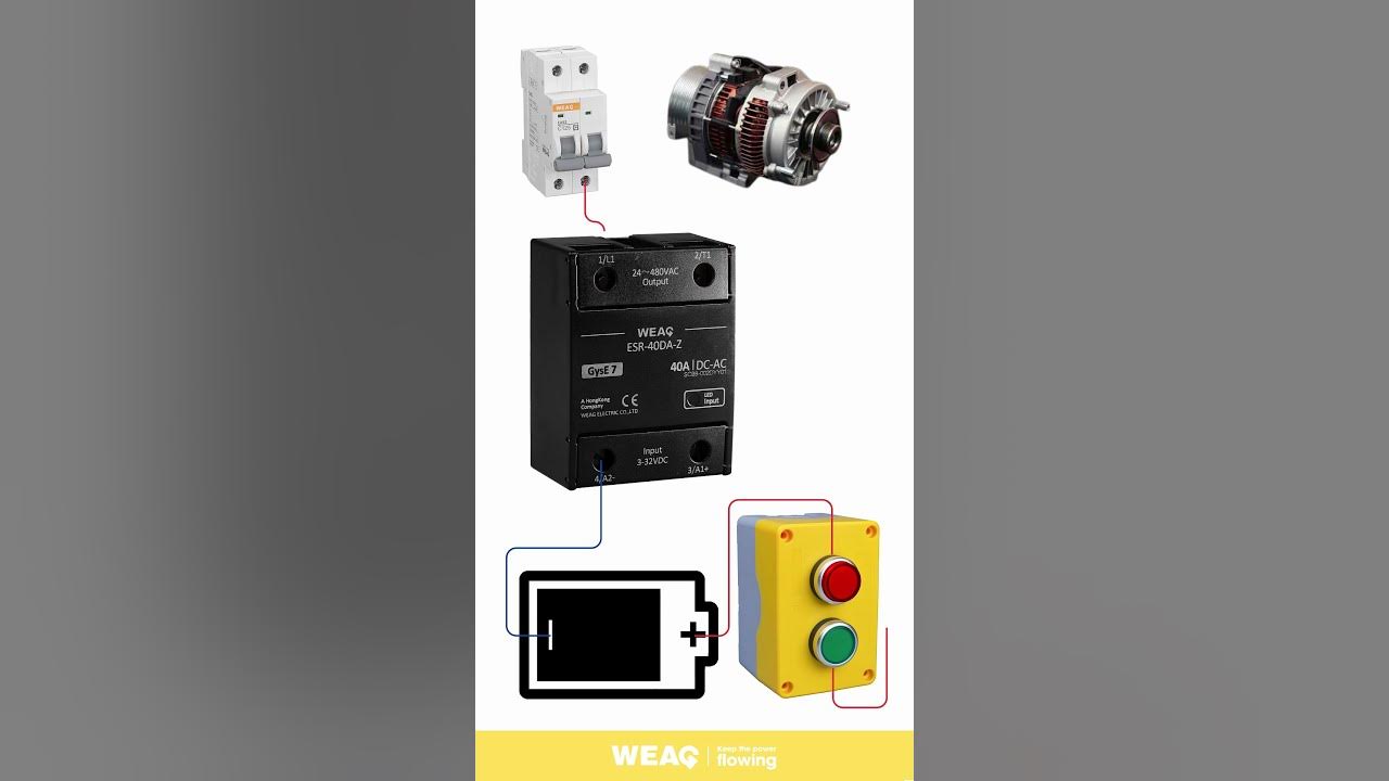 Solid State Relay & Control Box – Motor Control Setup. - YouTube
