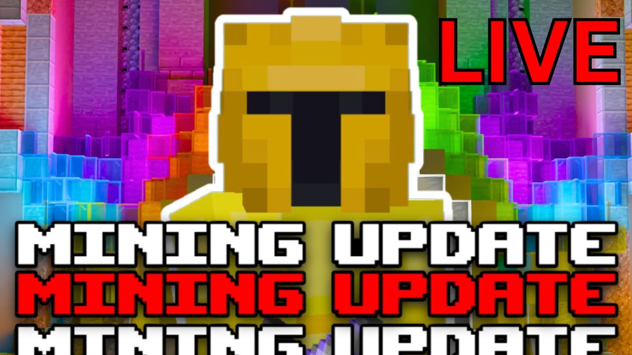 🔴 MINING UPDATE NO WAY MINING BUFFS - Hypixel Skyblock - YouTube