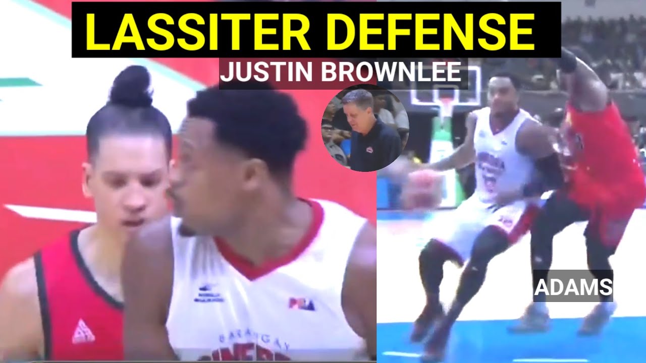 Depensa ni Marcio Lassiter at Jordan Adams kay Justin Brownlee SMB vs ...