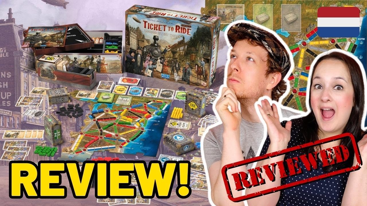 TOP of FLOP? - Review Ticket to Ride Legacy - YouTube