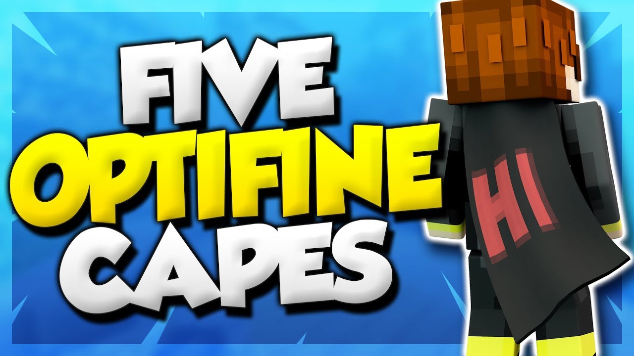 5 Optifine Cape Designs! (Cool Minecraft Cape Designs) - YouTube
