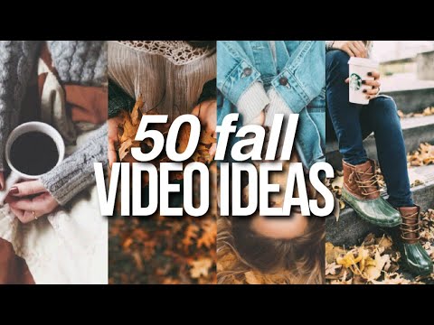 50 FALL VIDEO IDEAS THAT WILL BLOW UP YOUR YouTube CHANNEL - YouTube