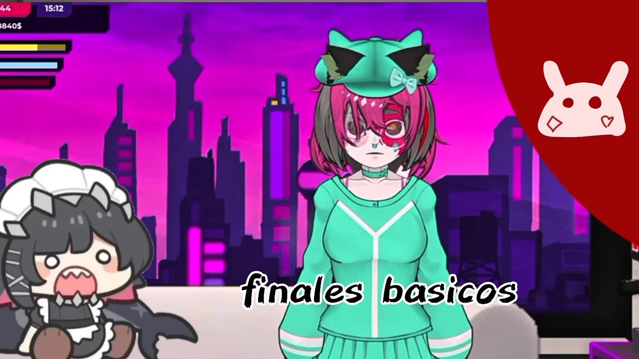 🔴My Dystopian Robot Girlfriend finales basicos parte 1 ( 1,2,3,6,7 ...