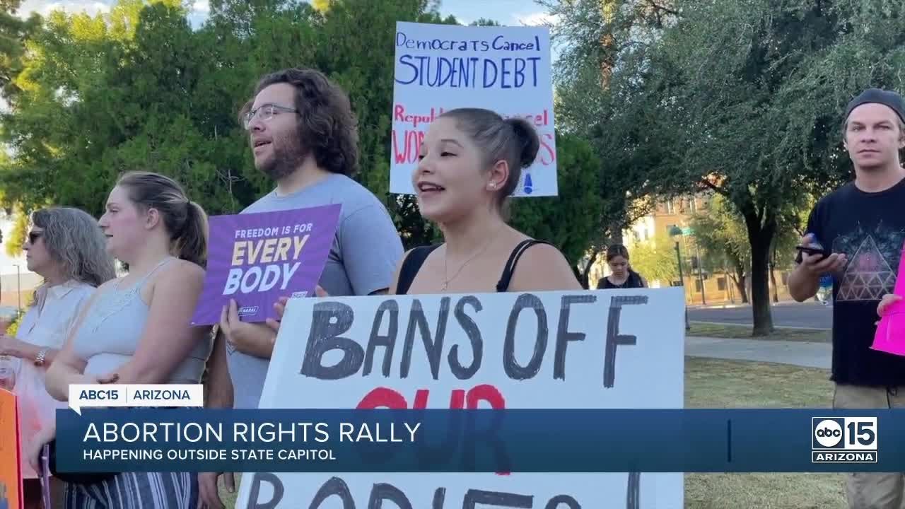 Abortion rights rally held at State Capitol following Friday's ruling ...
