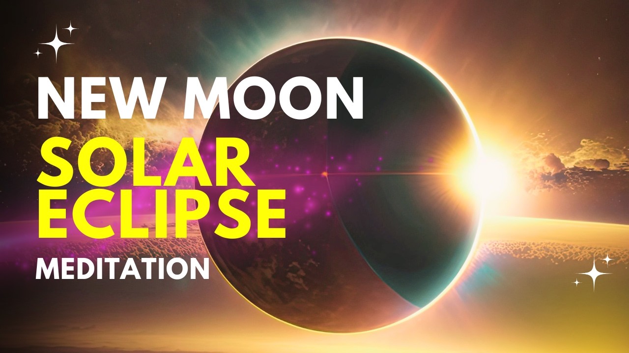 New Moon Solar Eclipse Meditation | OCTOBER 2024 Subliminal | Love ...