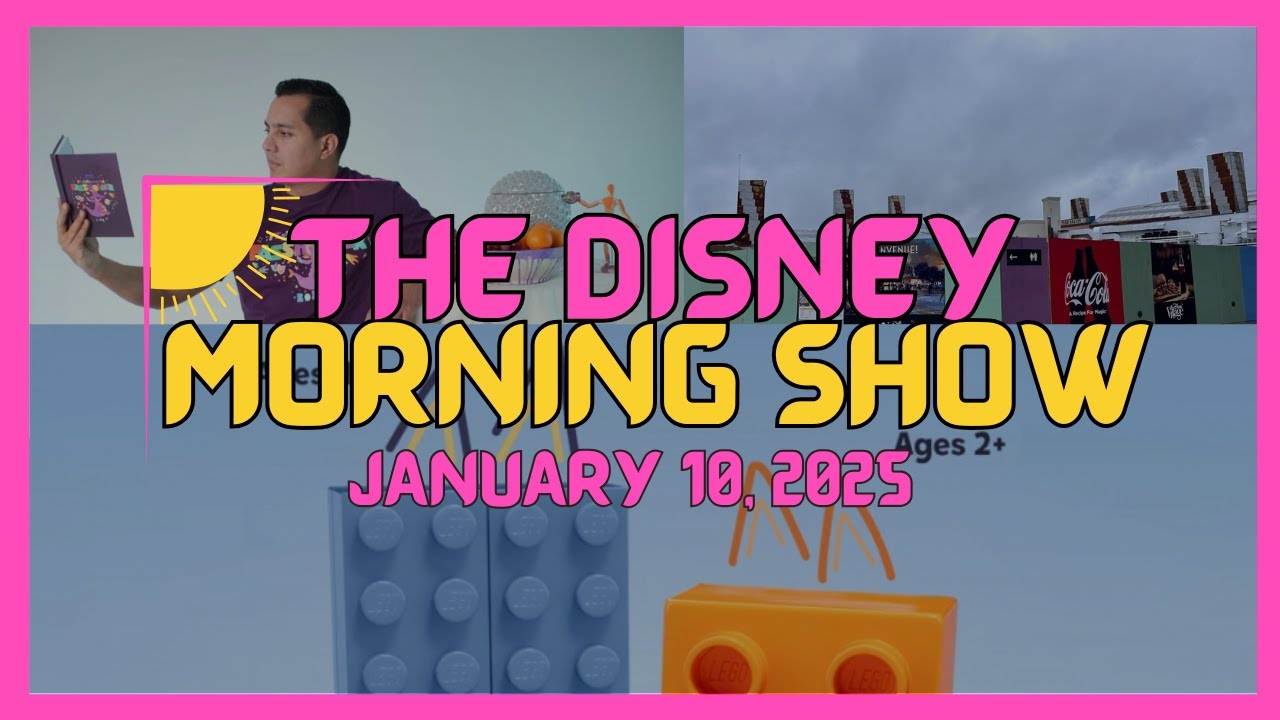 The Disney Morning Show - 1/10/2025 (More Figment, Disney Village, and ...