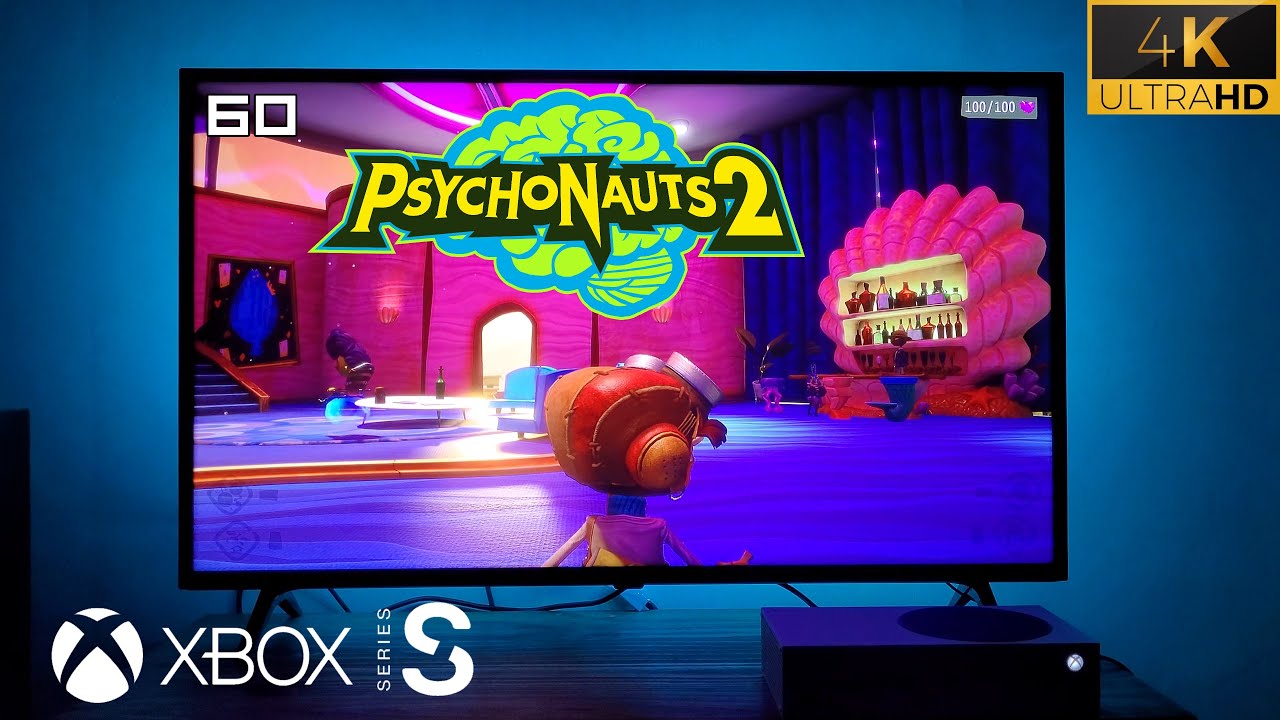Psychonauts 2 Xbox Series S Gameplay (LG TV 4K HDR) - YouTube