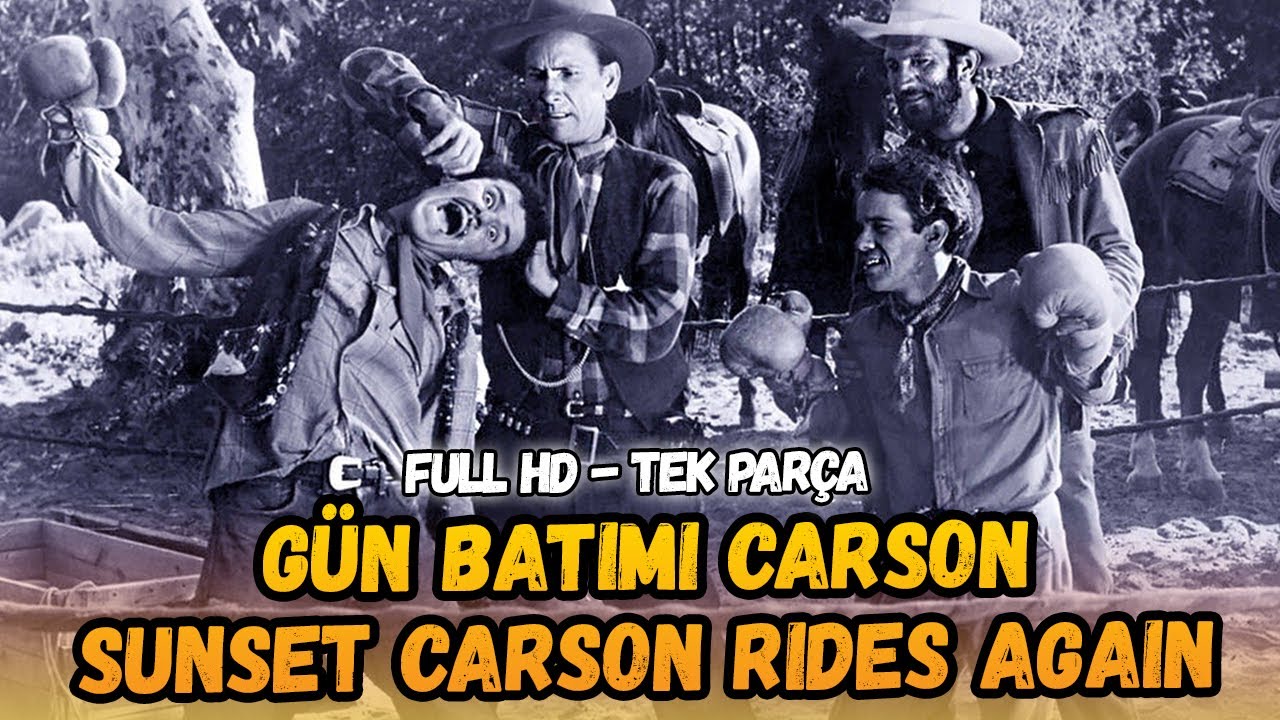 Gün Batımı Carson – 1950 Sunset Carson Rides Again | Kovboy ve Western ...