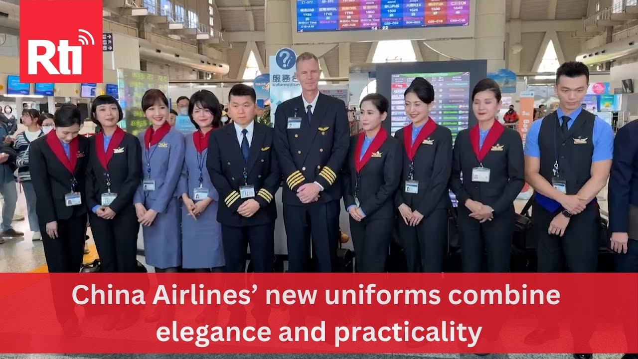 China Airlines’ new uniforms combine elegance and practicality | Taiwan ...
