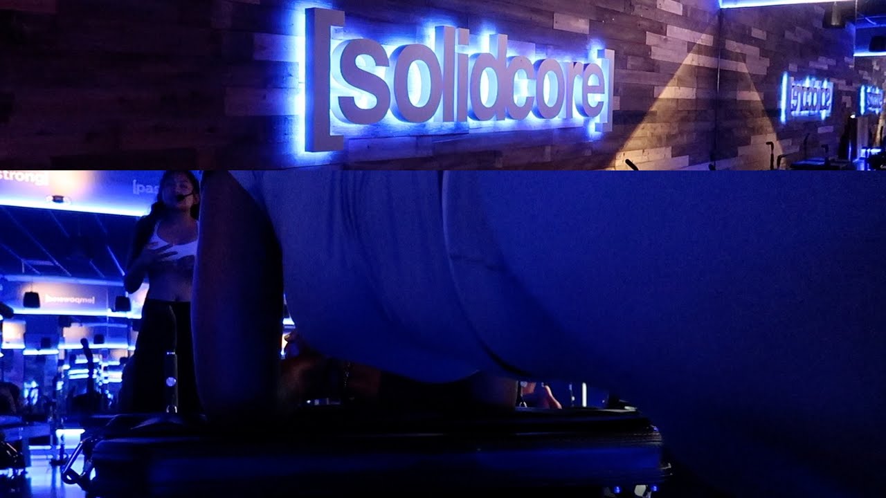 VLOG | COME WITH ME TO TAKE A *FREE PILATES CLASS* AT SOLIDCORE - YouTube