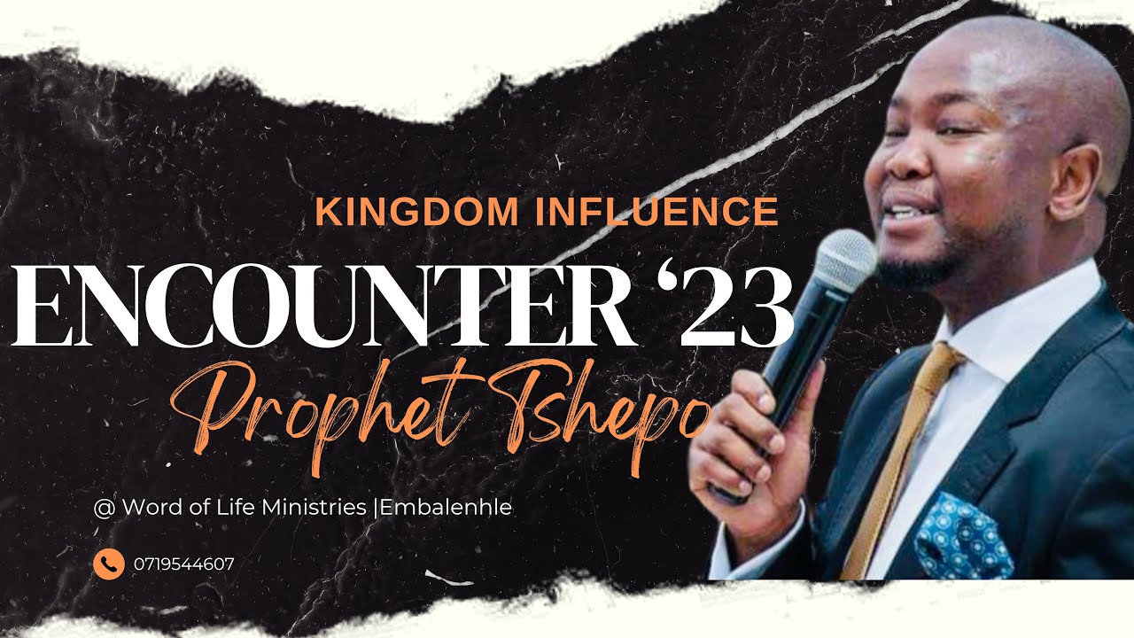 Prophet Tshepo Tshabalala || Ancient Paths || Encounter Conference '23 ...