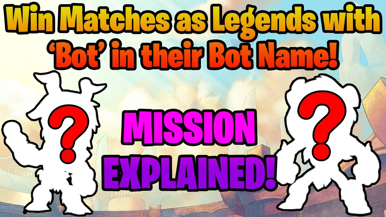 Win Matches as Legends with 'Bot' Bot Names Explained! - YouTube