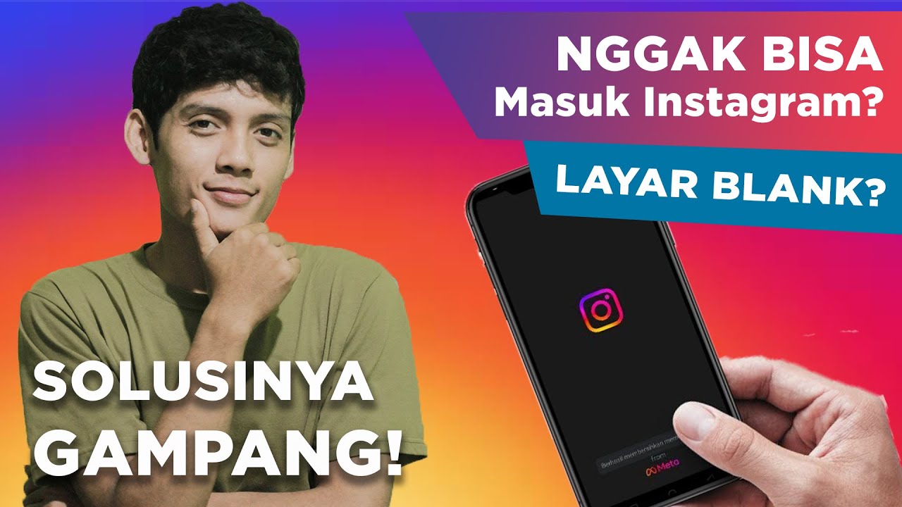 Cara Mengatasi Instagram Layar Hitam - YouTube