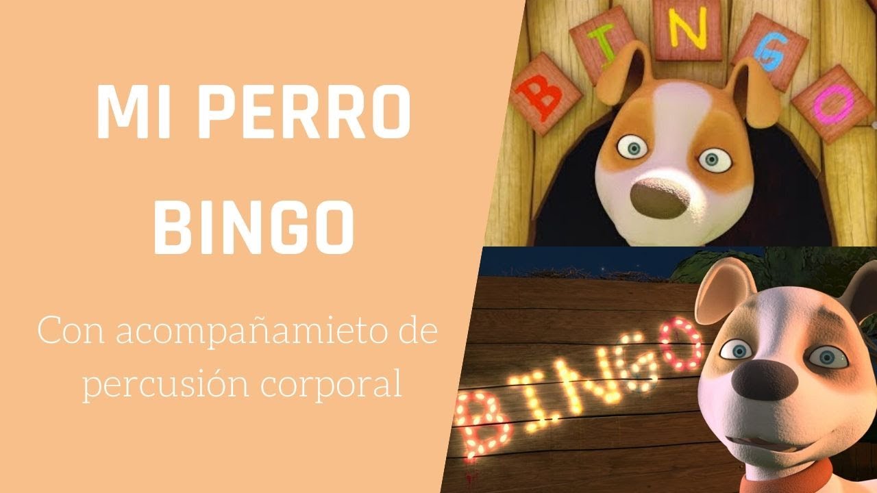 Perro Bingo. Canción con acompañamiento de percusión corporal - YouTube