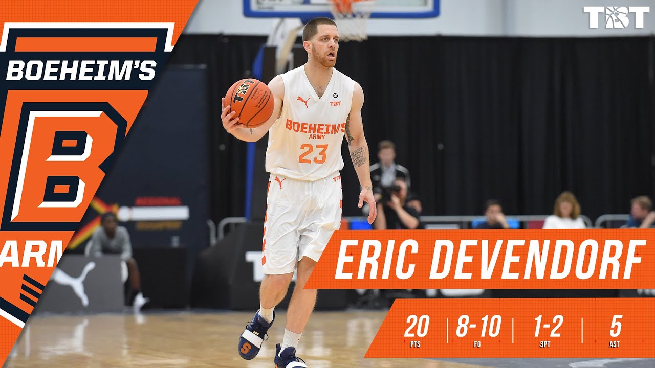 Eric Devendorf highlights vs Gael Nation - YouTube