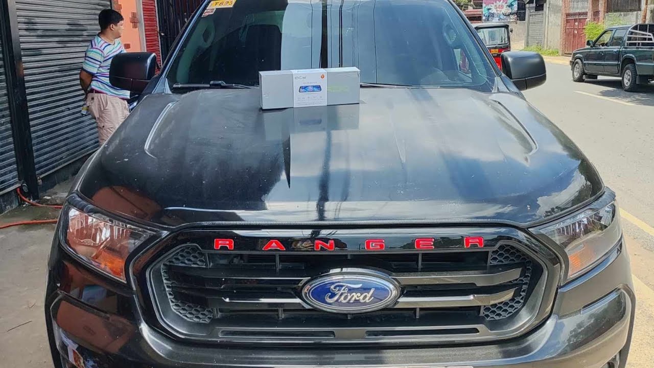 QCY's F24 4K + 1080P Dashcam 9.66 Inches Fullscreen on Ford Ranger NOW ...