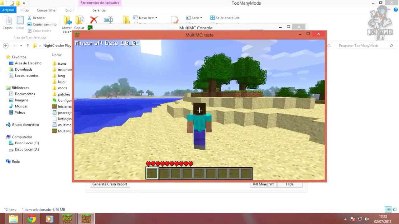 Minecraft 1.6.1 - Falando um pouco sobre o novo Launcher e MultiMC ...