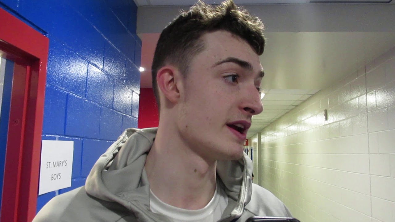 Joseph Abate Walsh - St. Mary's Basketball - YouTube