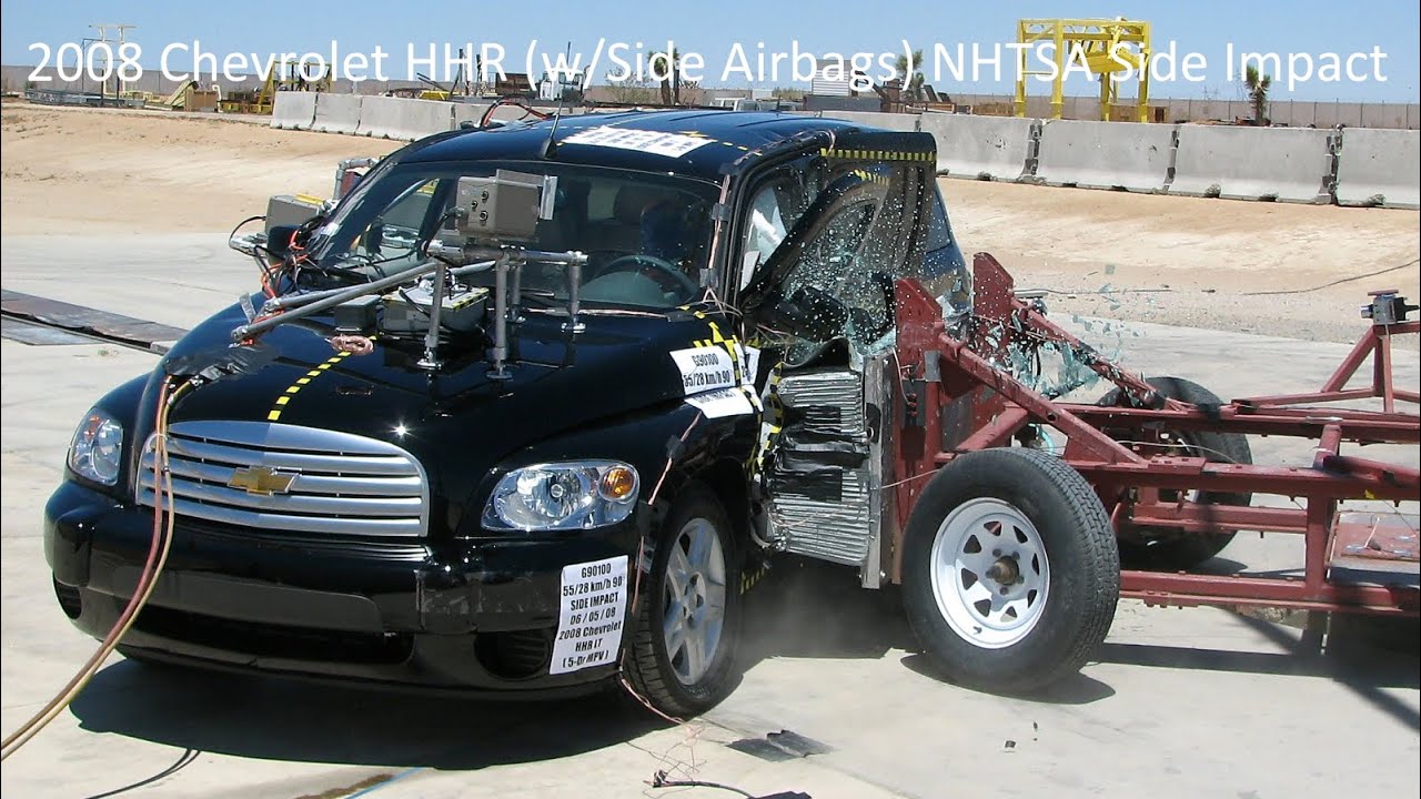 2006-2011 Chevrolet HHR (w/ Side Airbags) NHTSA Side Impact - YouTube