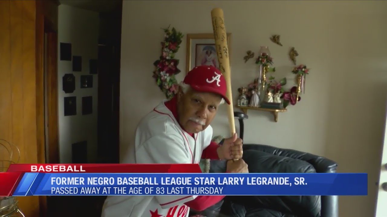Former Negro League Baseball star Larry LeGrande, Sr. passed away at ...