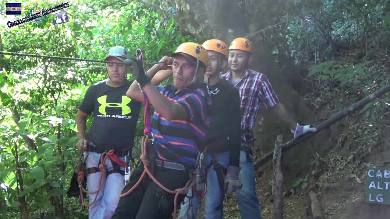 Apaneca Canopy Tour El Salvador parte 1 - YouTube