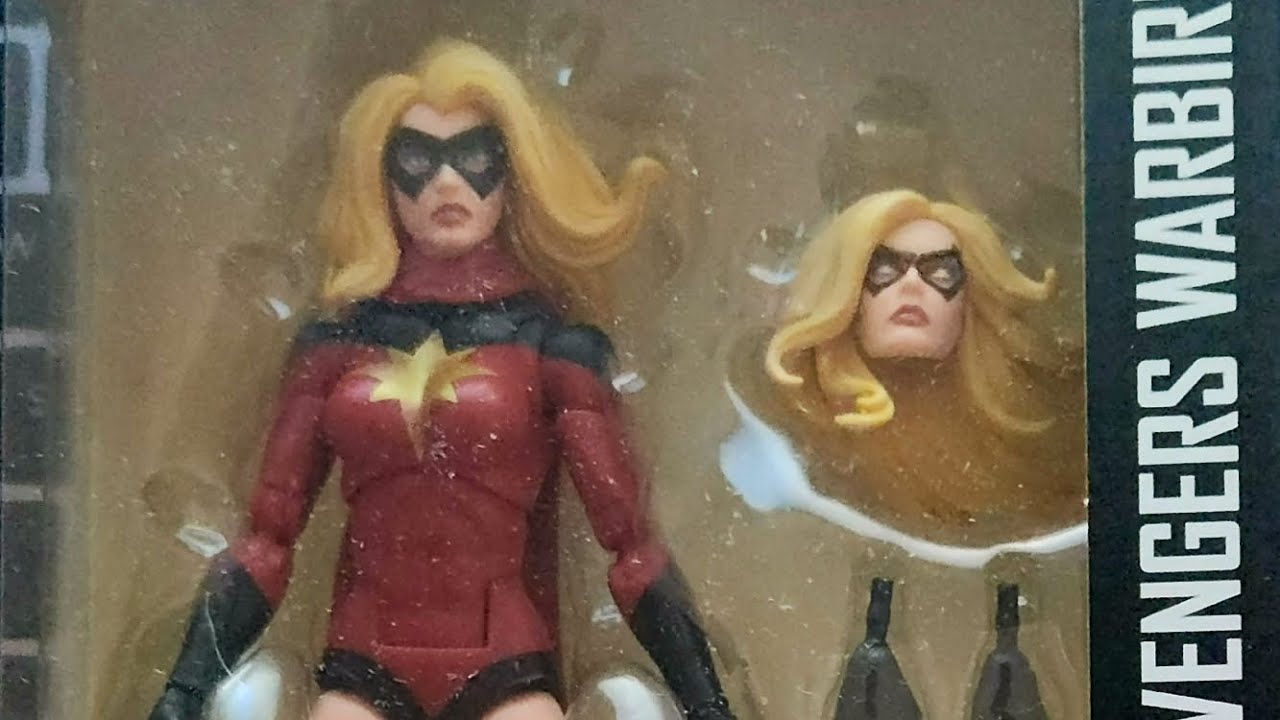 Marvel legends (Dark)Ms. Marvel review - YouTube