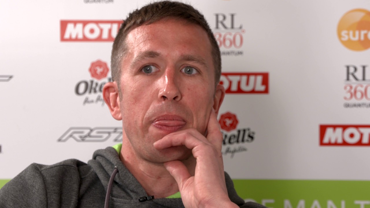 Steve Mercer talks about being 'on the pipe' at the TT! - YouTube