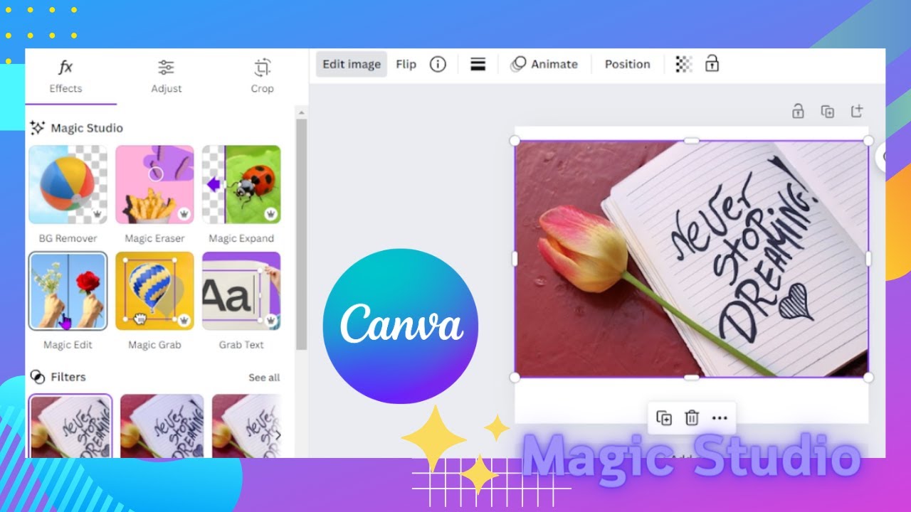 Canva Magic Studio Tutorial | Canva AI Photo Editor - YouTube
