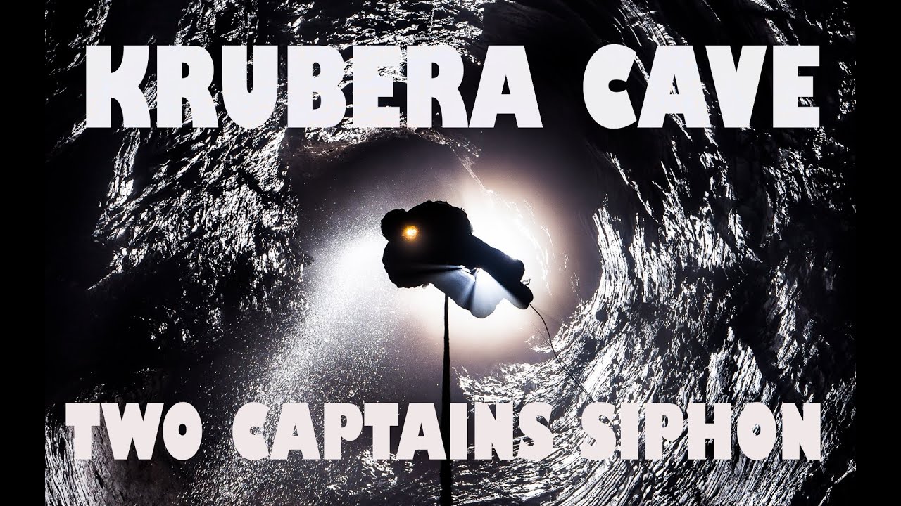 Krubera cave. Two Captains siphon. - YouTube