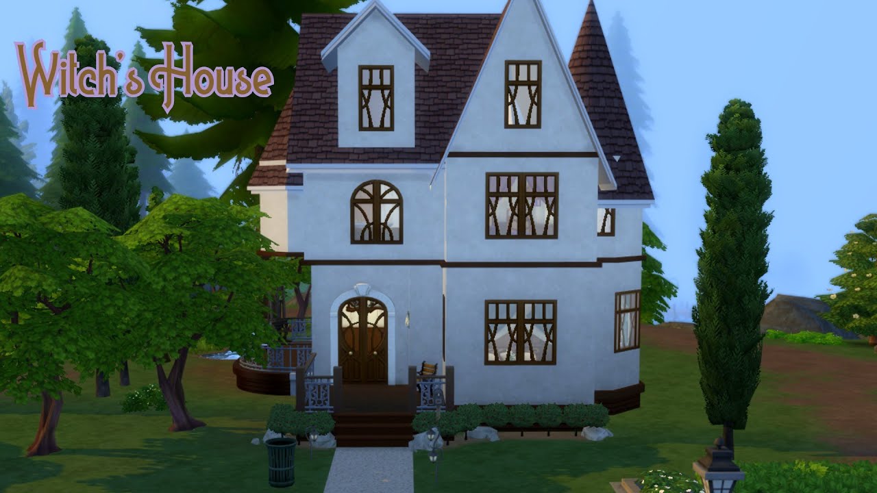 Witch's House | Realm Of Magic | Sims 4 Speed Build - YouTube