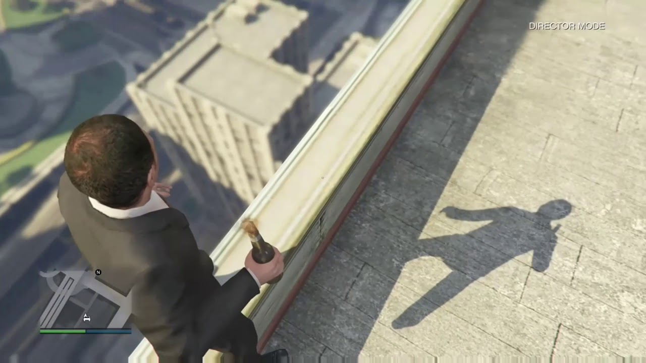 Grand Theft Auto V Falling Off Buildings Compilations [56] - YouTube