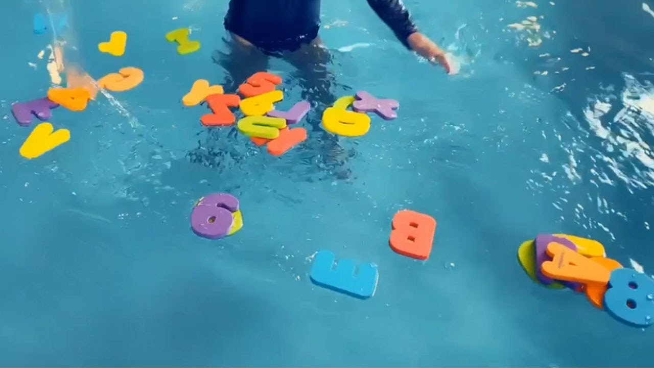 ABC SONG Swimming pool - YouTube