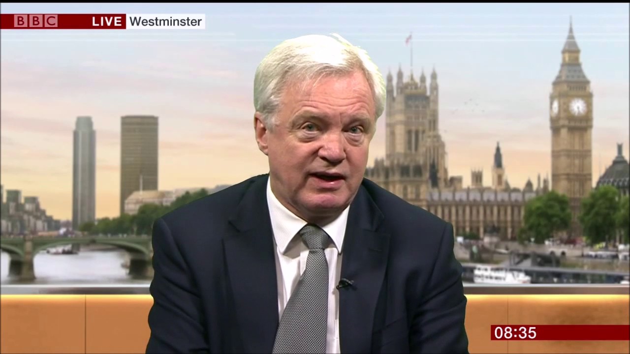 David Davis interview on BBC news, 19 Apr 2017 - YouTube